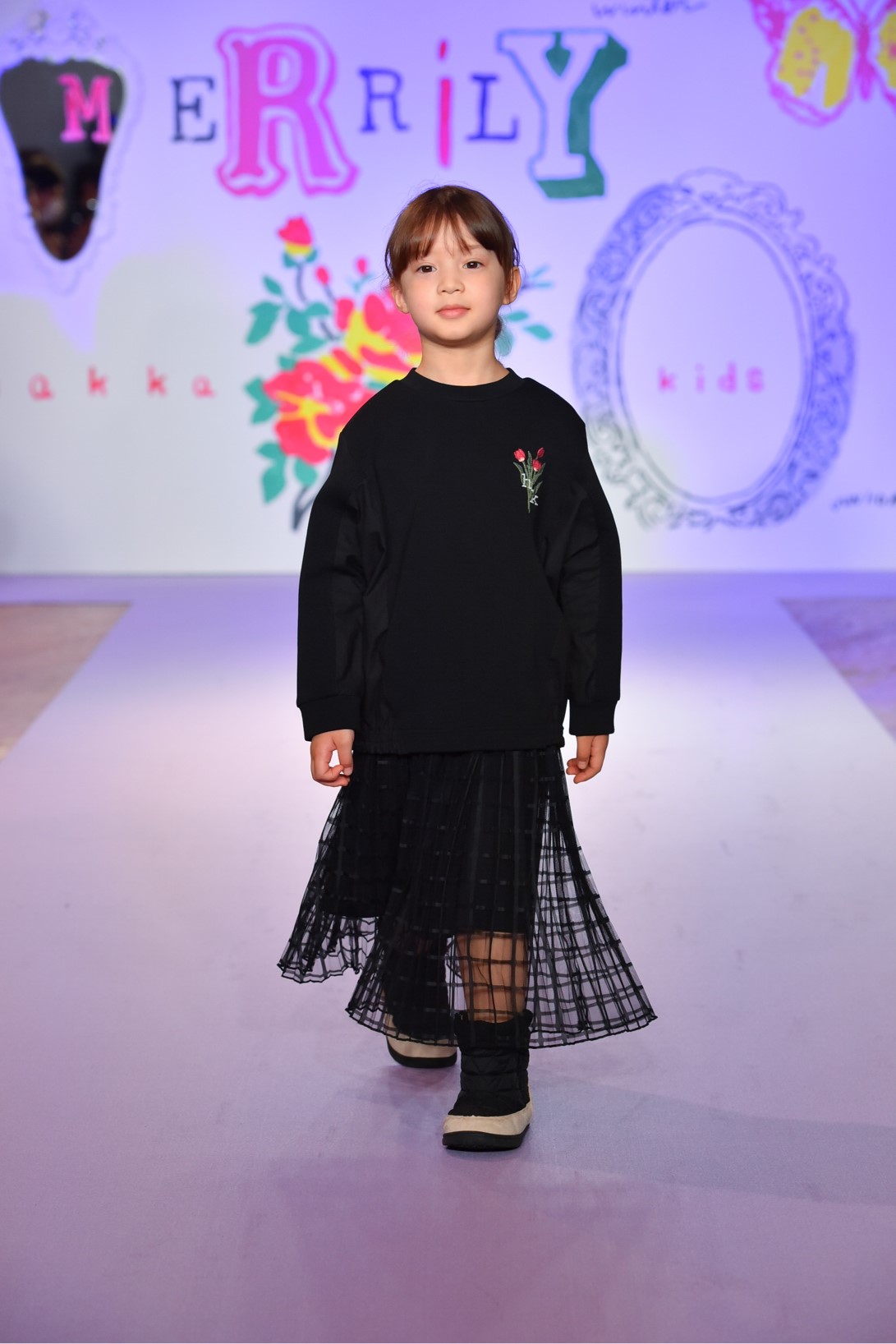 ファッションにMerrily！（楽しむ！）なわくわくを！ 「ハッカ キッズ」ファッションショー2022AW - sesame